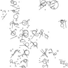 CLIPDrawX: Primitive-based Explanations for Text Guided Sketch Synthesis